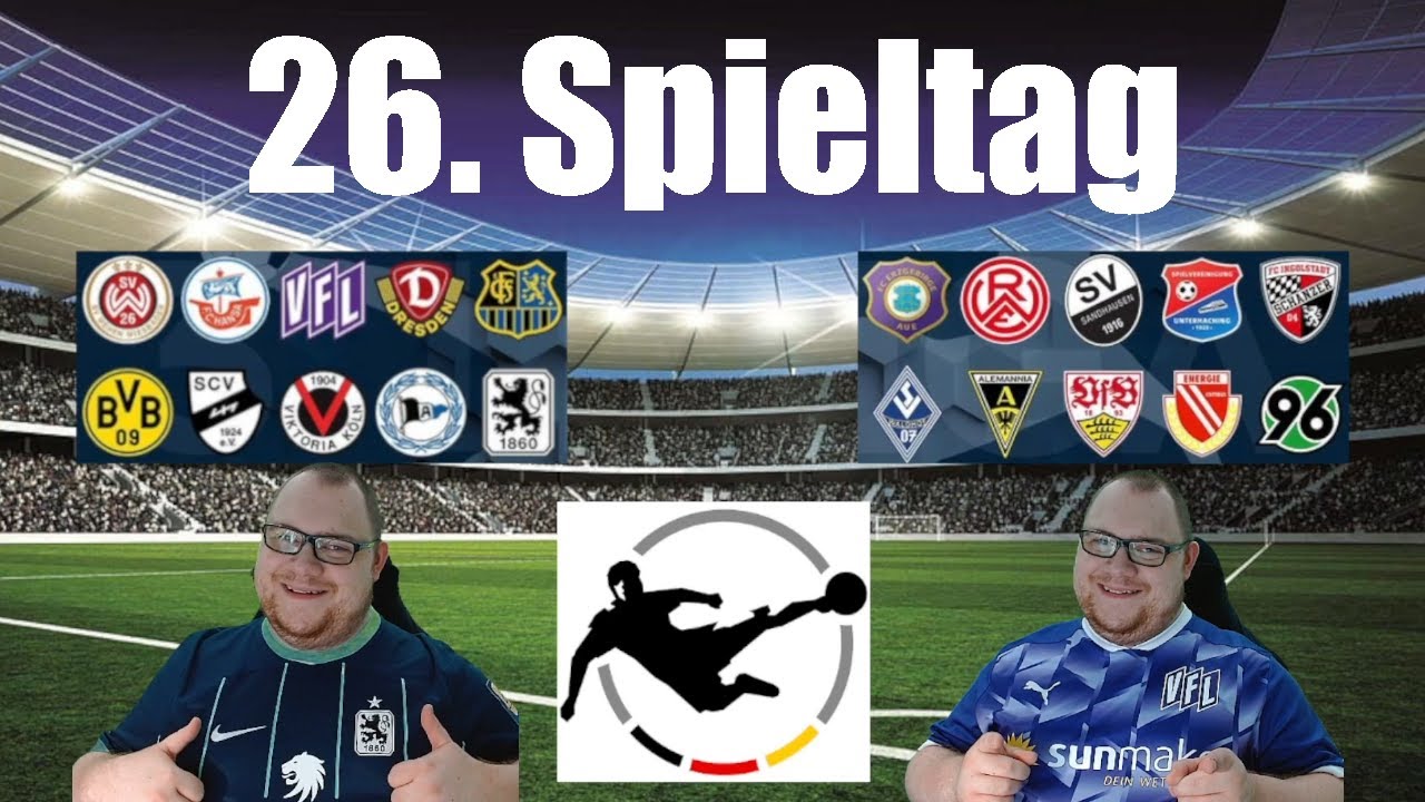 ⚽ Tippspiel 3. Liga 2024/25 [26. Spieltag] ⚽ - YouTube