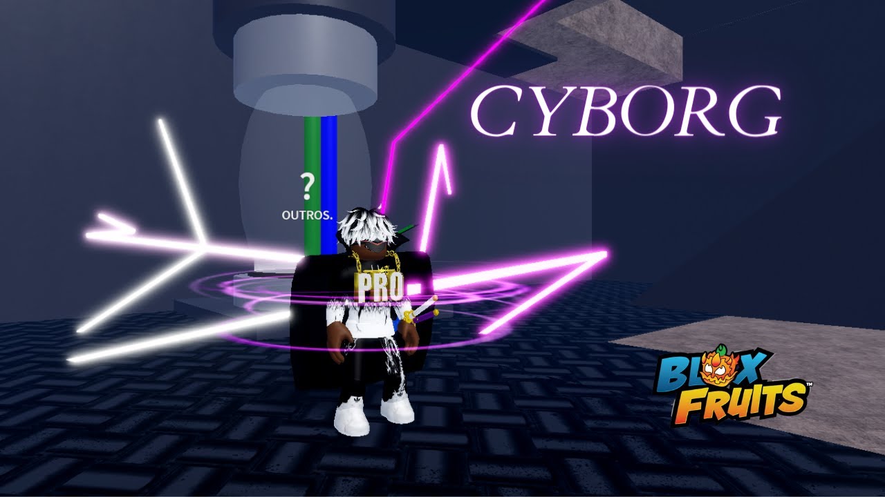 Pegando a raça CYBORG no blox fruits | roblox | blox fruits. - YouTube