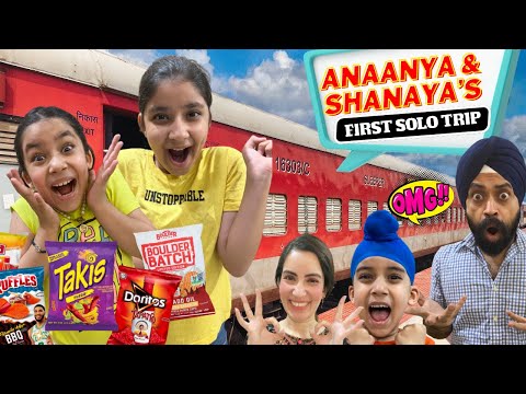 Anaanya & Shanaya’s First Solo Trip | RS 1313 VLOGS | Ramneek Singh 1313