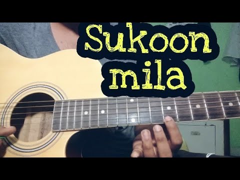 Sukoon Mila guitar cover | Mary Kom | easy guitar instrumental (tabs ...