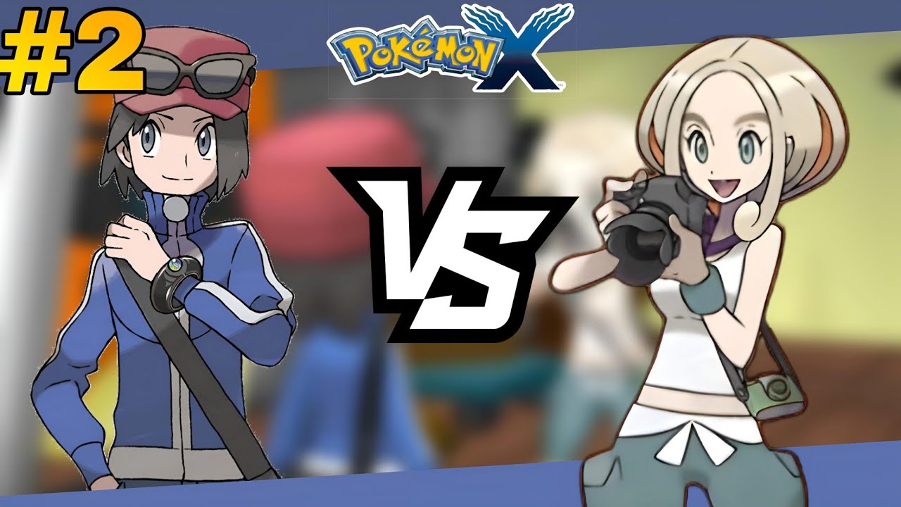 First Pokemon Gym Battle || Pokemon X Gameplay || part-2 || Vakei ...