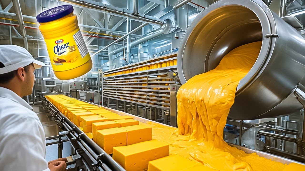 Inside Cheese Factory | Huge processing Unit| - YouTube