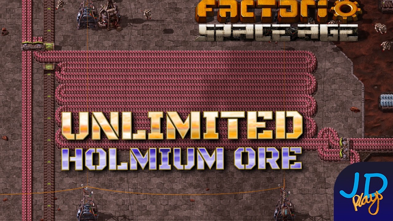 Unlimited Holmium Ore ⚙️ Factorio Space Age 🚀 Ep50 🏭 Lets Play - YouTube