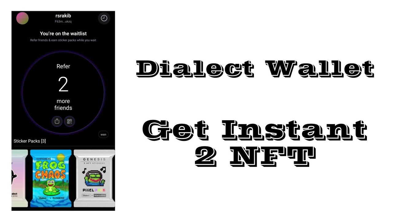 Dialect Wallet Offer | Get Instant 2 NFT - YouTube