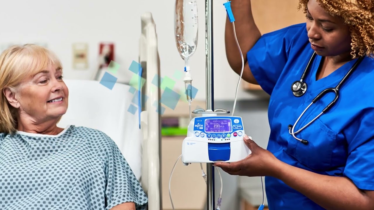 Agilia Connect Volumetric Pump - YouTube