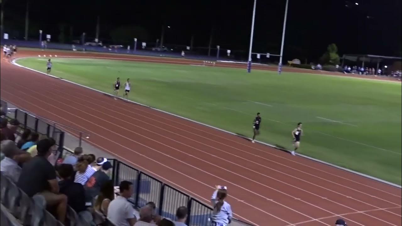 Div 1. 3000m U20 & Open Men, QLD 3000m Championship, UQ 1/03/2025 Battery issues with the start ...