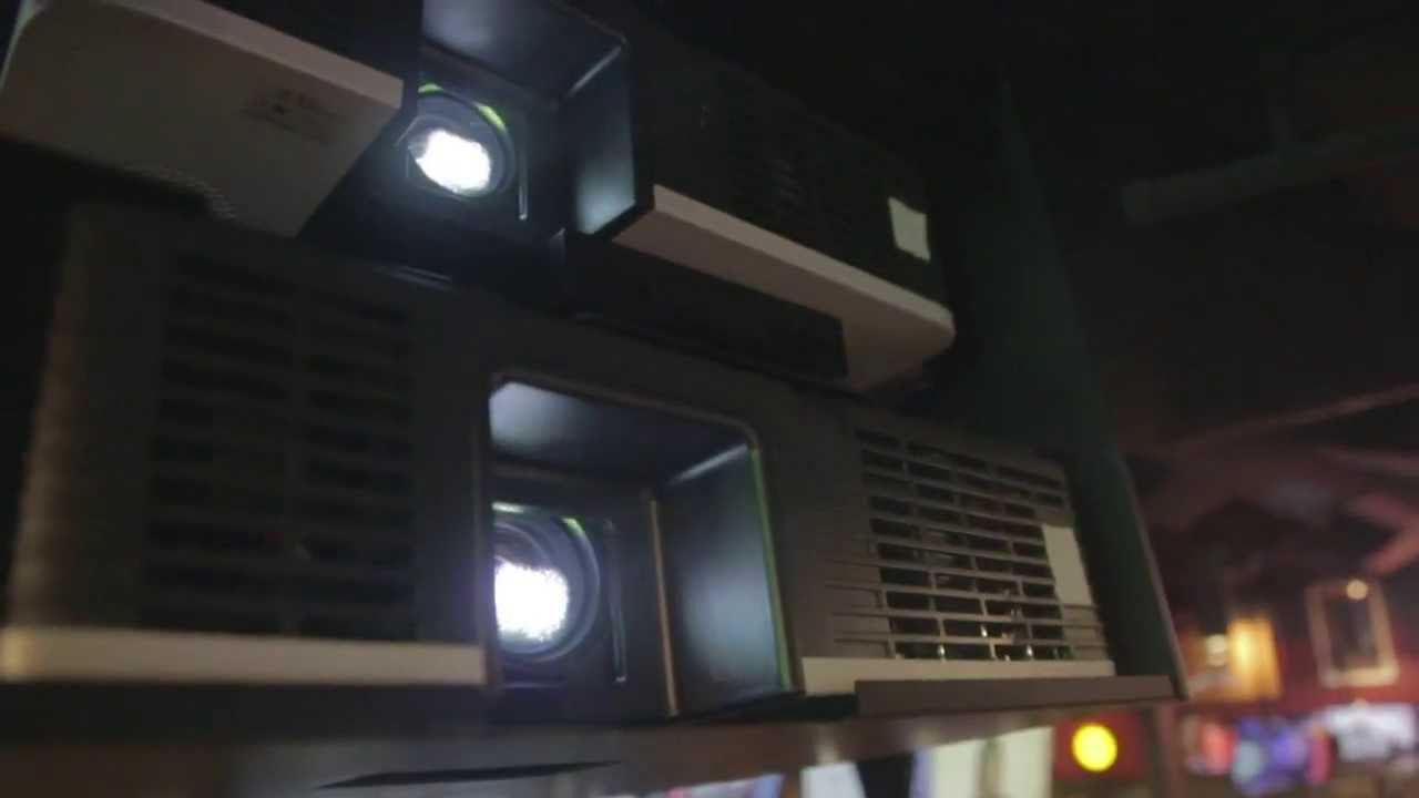 Casio LampFree Projectors at Buffalo Wild Wings featuring Dual ...