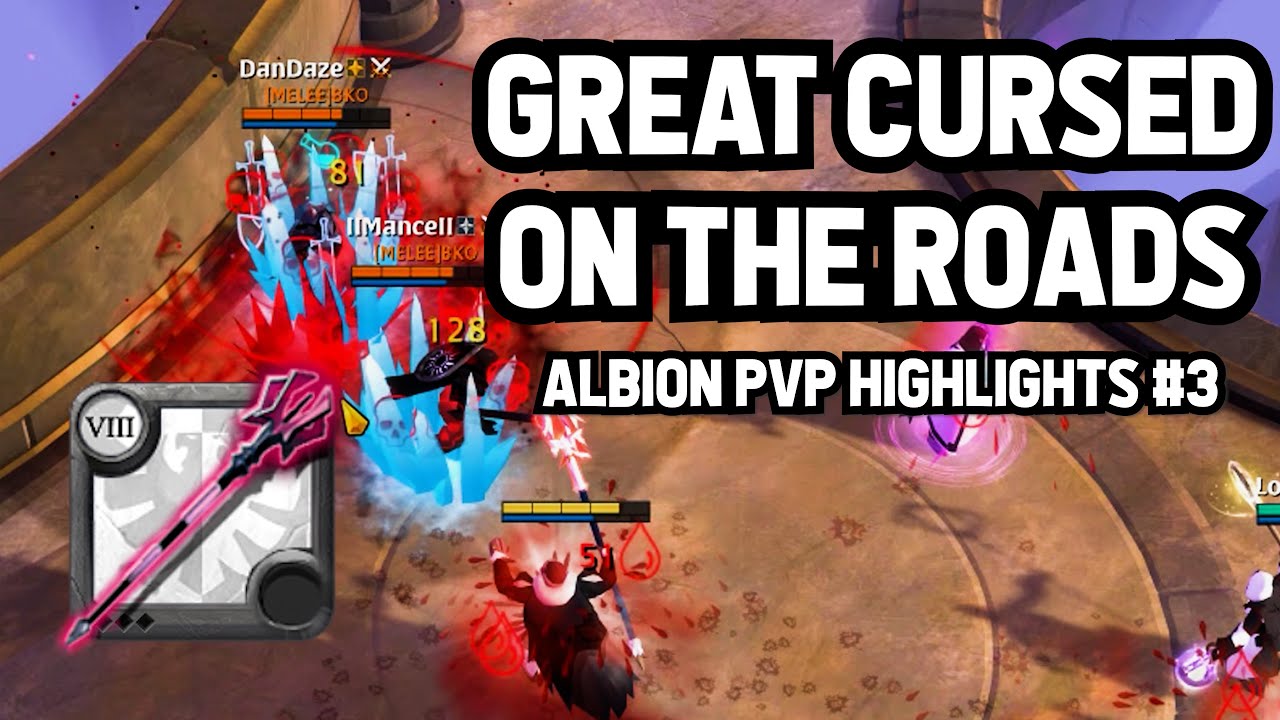 Best Weapon Tree (Great Cursed Staff on the Roads) | Albion Online PVP ...