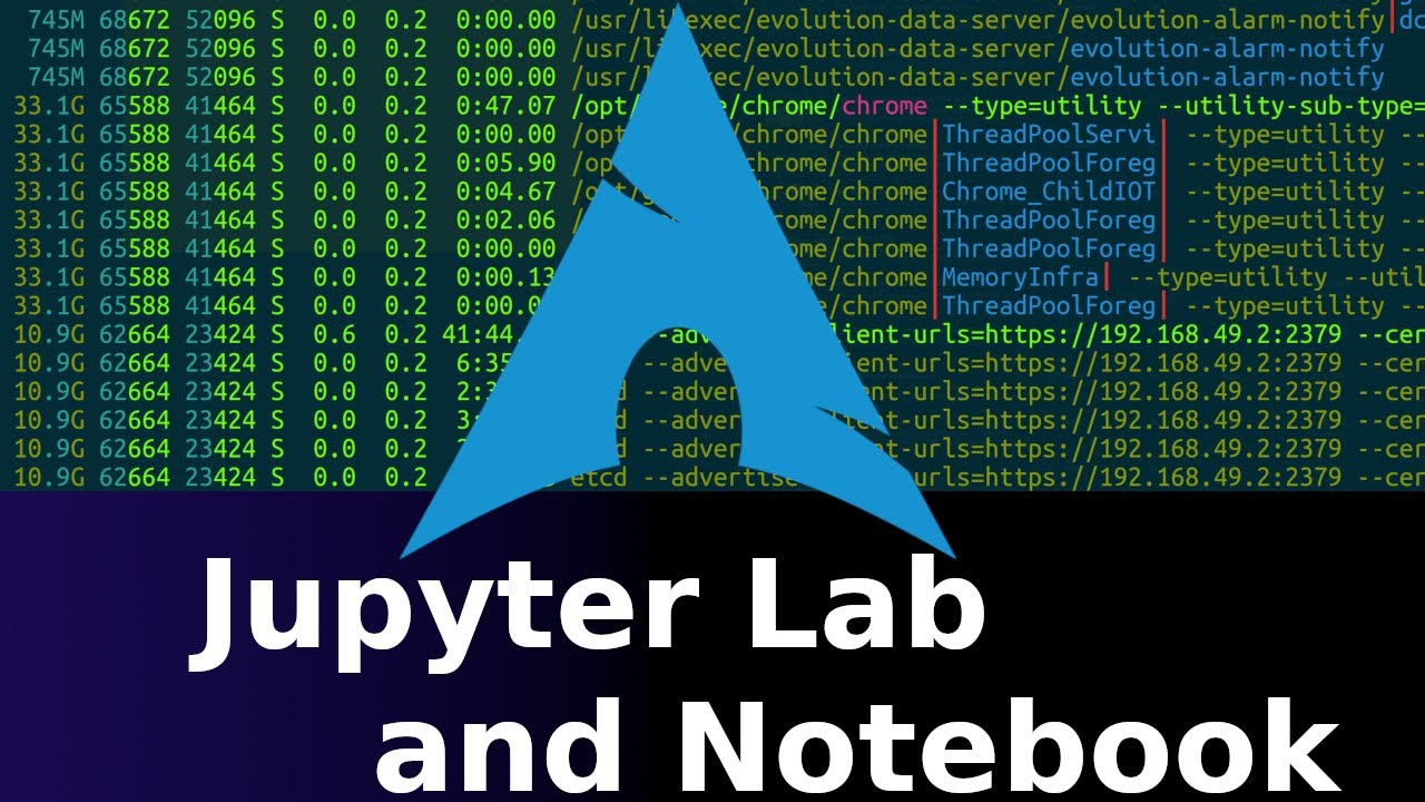 Arch Linux - Jupyter Lab and Notebook - YouTube