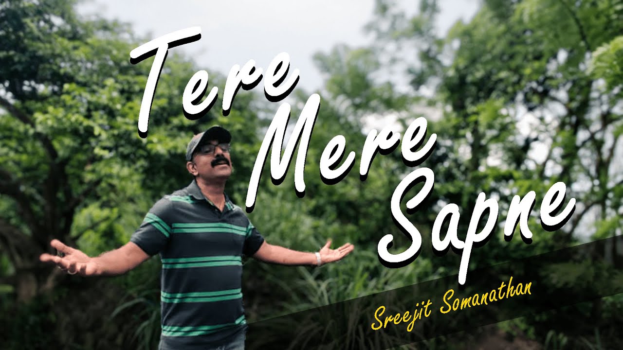Tere Mere Sapne | Sreejit Somanathan | Tribute to Mohammad Rafi - YouTube