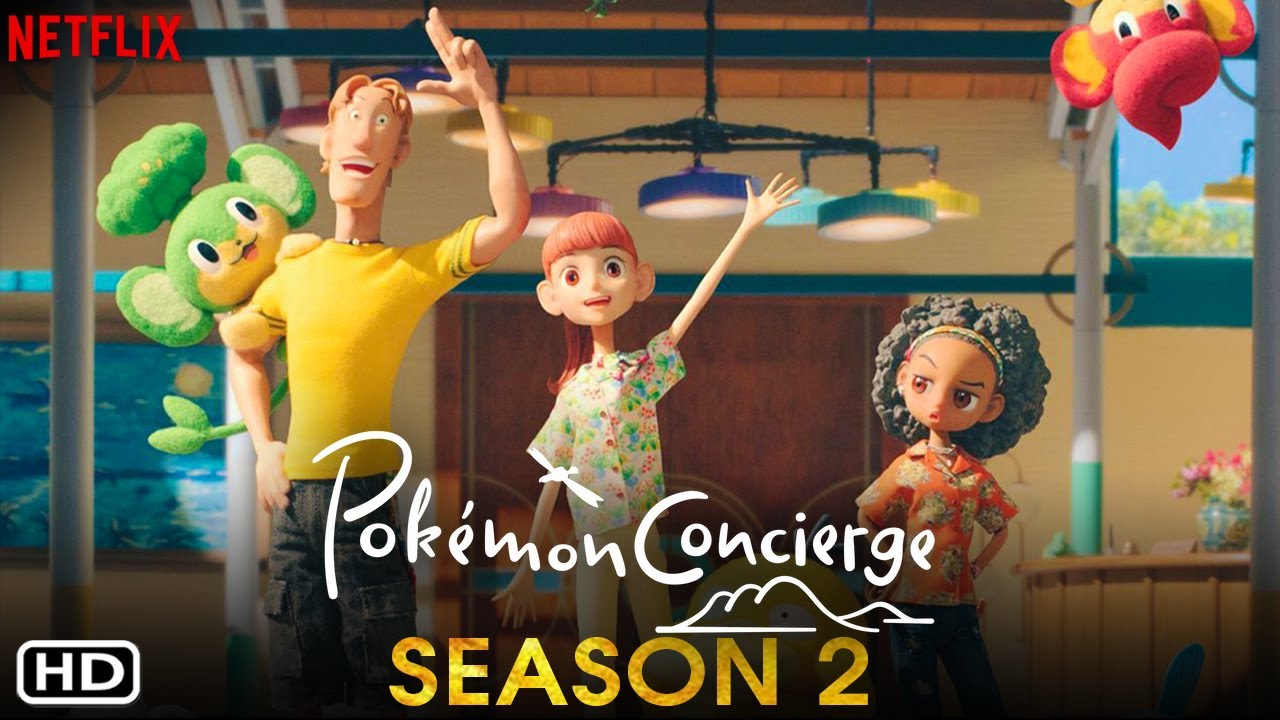 Pokémon Concierge Season 2 | Non, Fairouz Ai, Eita Okuno, Animated ...