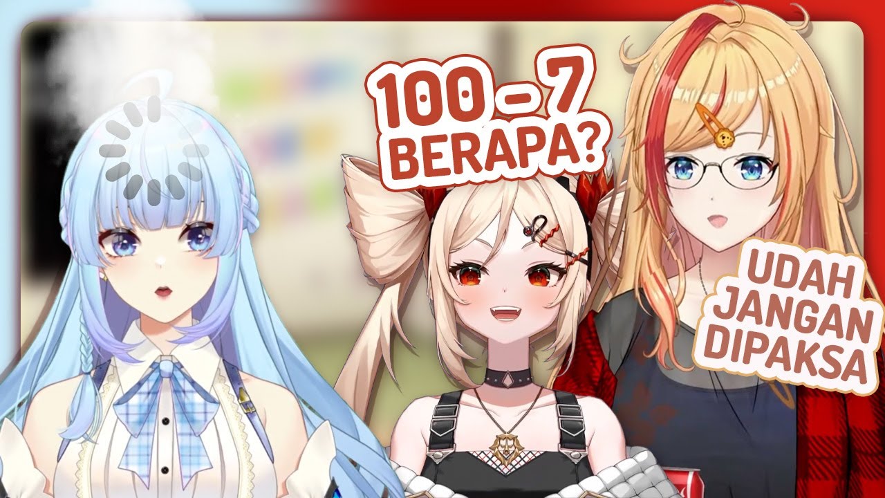 Idol Wibu Disuruh Mikir, Agak Ngelag Dikit 🤏 [Nia Redalion, Pia & Kana ...