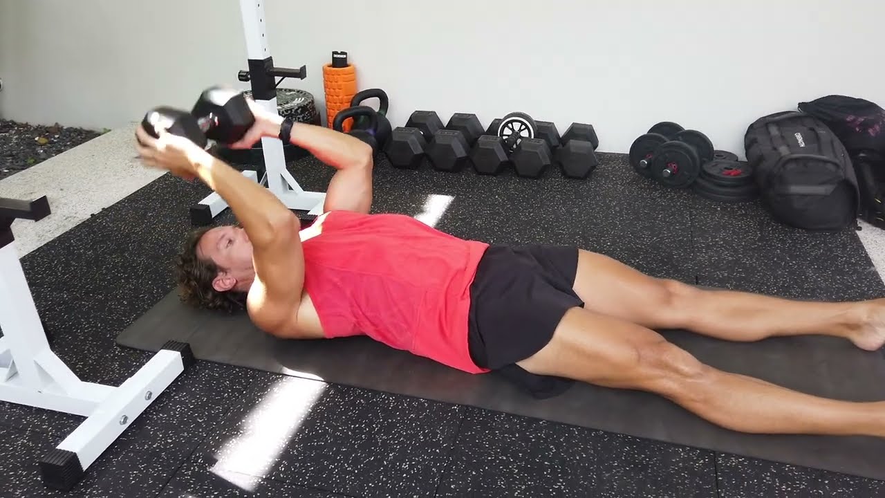Single Dumbbell Skull Crushers