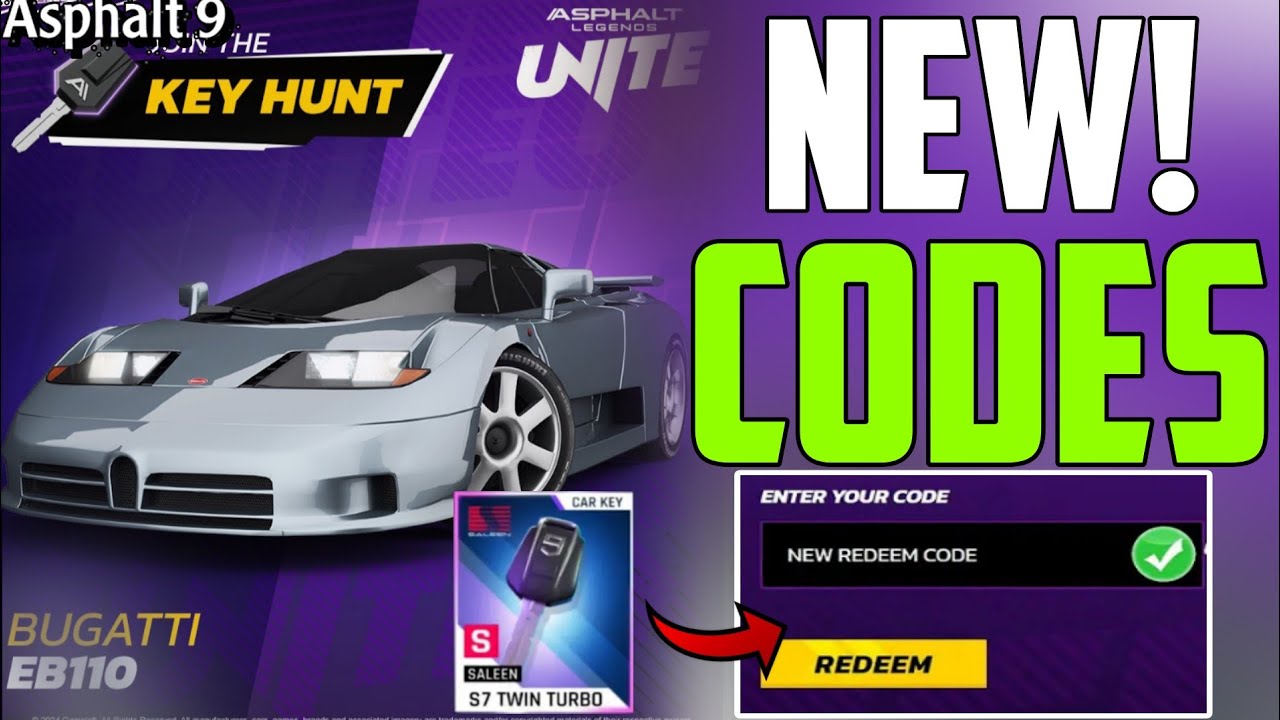 Update ASPHALT 9 LEGENDS REDEEM CODES 2024 - ASPHALT 9 REDEEM CODES ...
