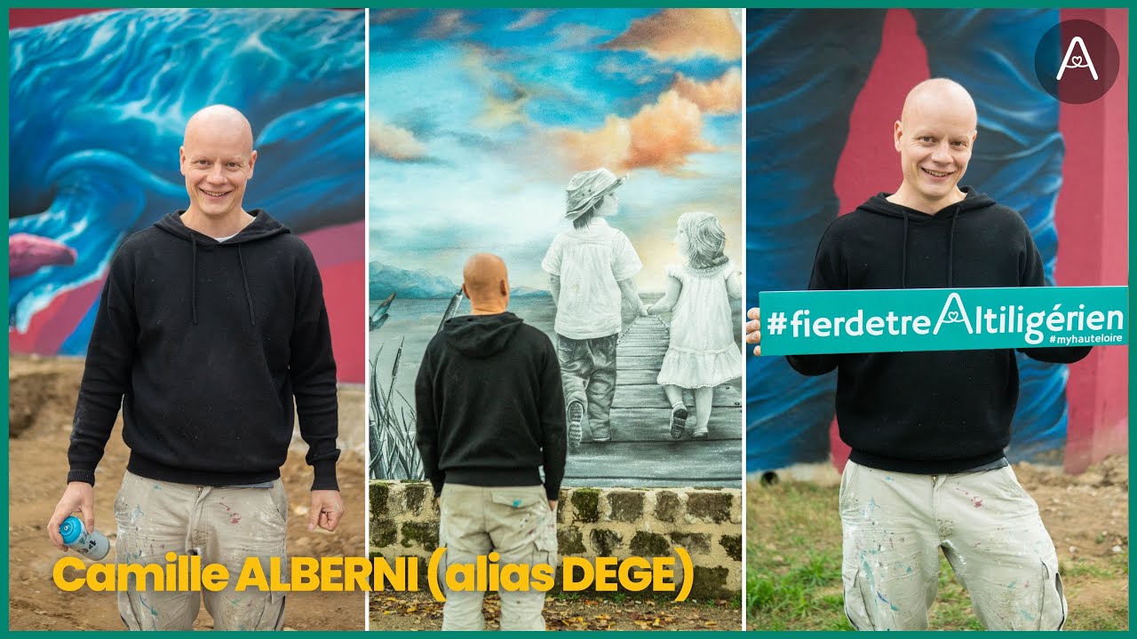 Camille Alberni alias Dege - Graffeur Professionnel - YouTube