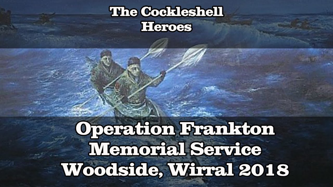 Operation Frankton Memorial Service, Woodside, Wirral (Cockleshell ...