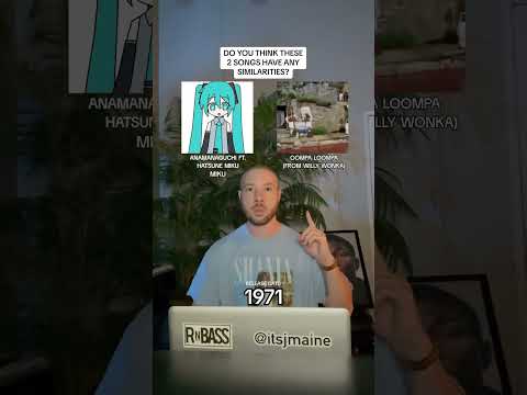 Does The Anamanaguchi & Hatsune Miku “Miku” Song Have Similarities With Oompa Loompa? #shorts #miku