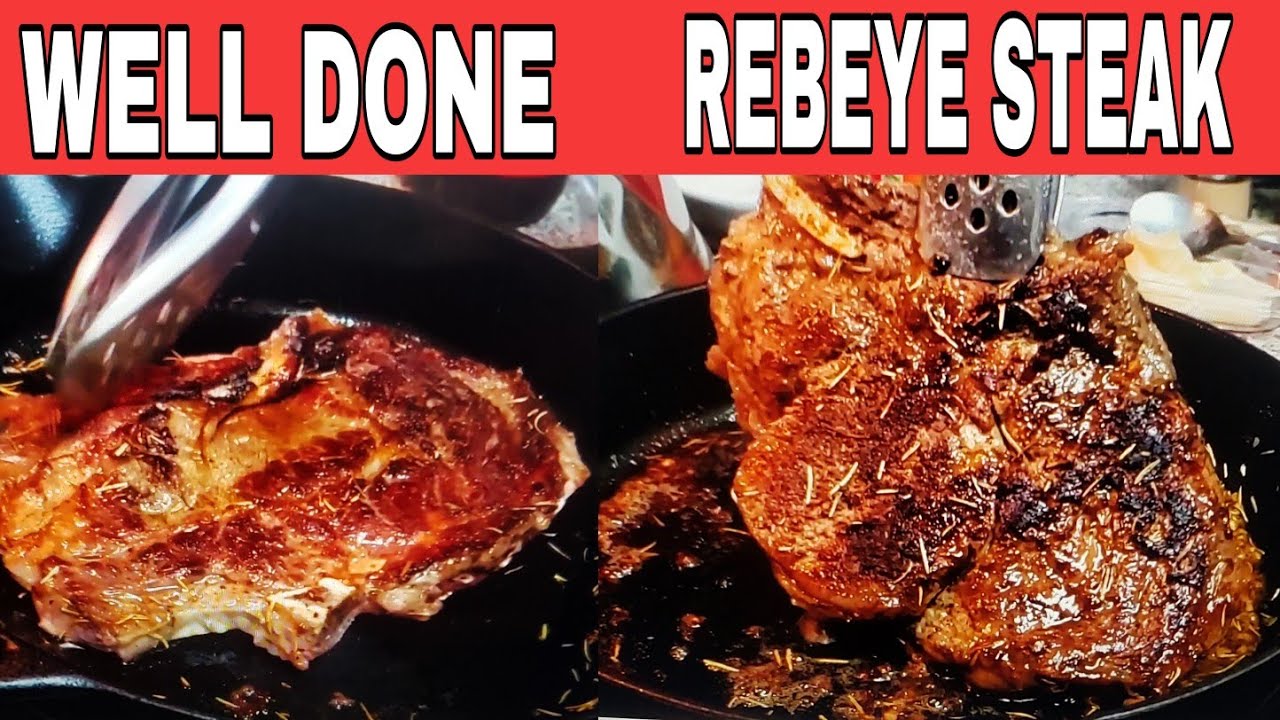 REBEYE STEAK BIEN COCINADO/RECETA🥩 - YouTube