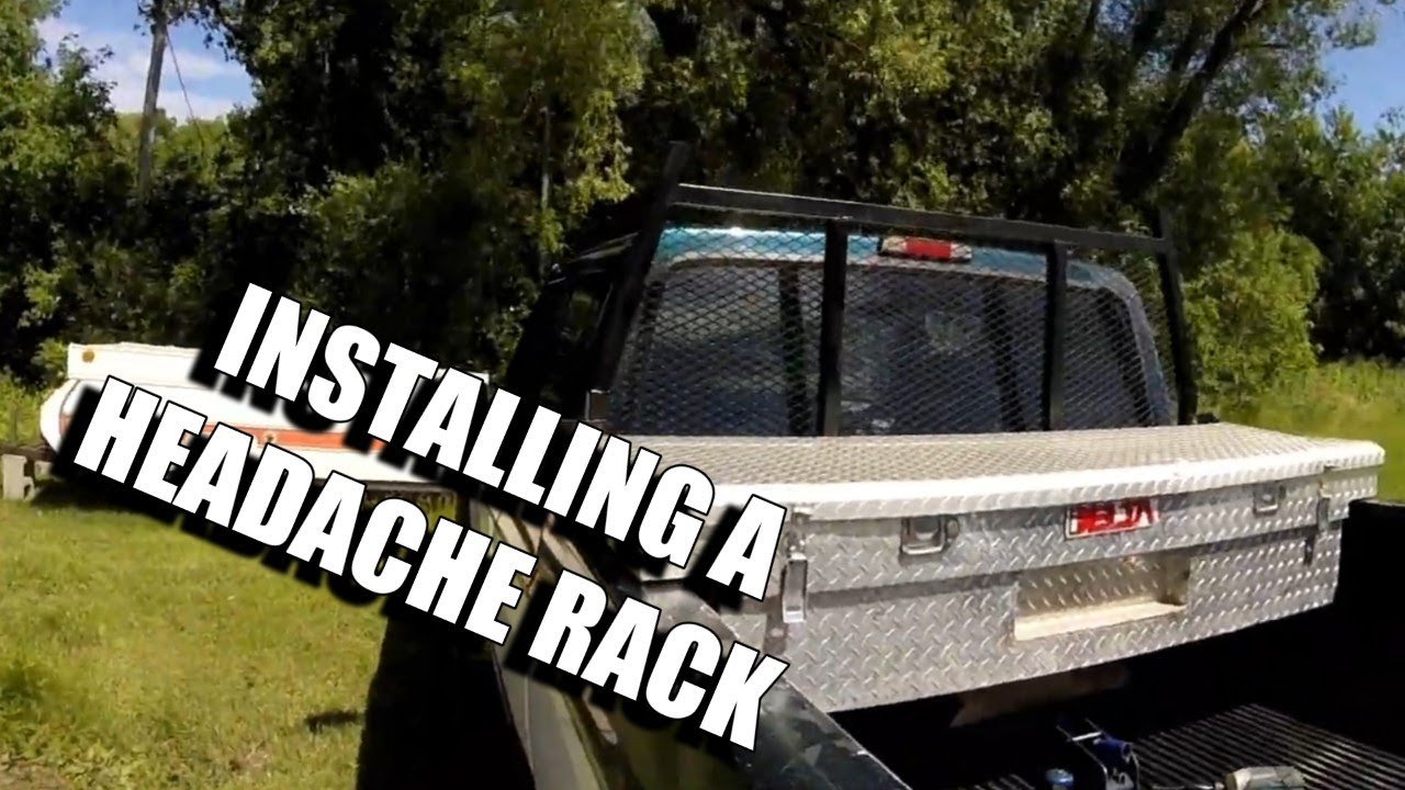 How To Put a Back Rack on my 96 Ford F250 - YouTube