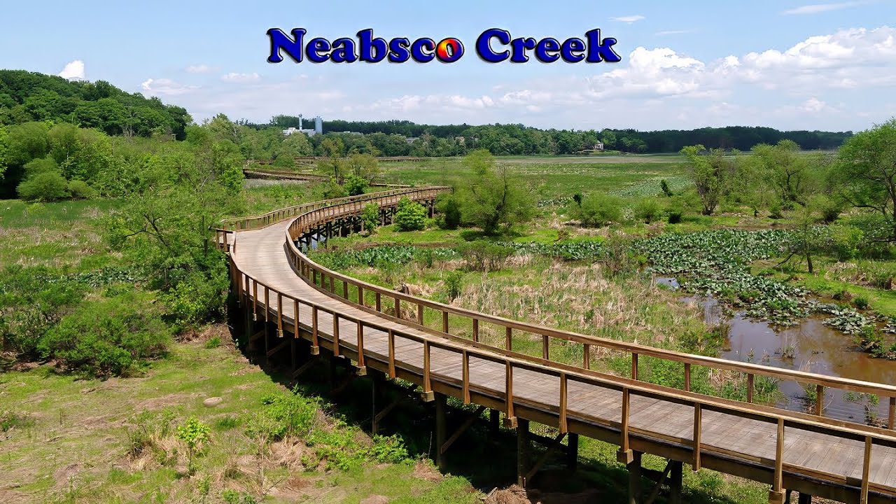Neabsco Creek Boardwalk Drone Flight in 4K, Woodbridge, Virginia - YouTube