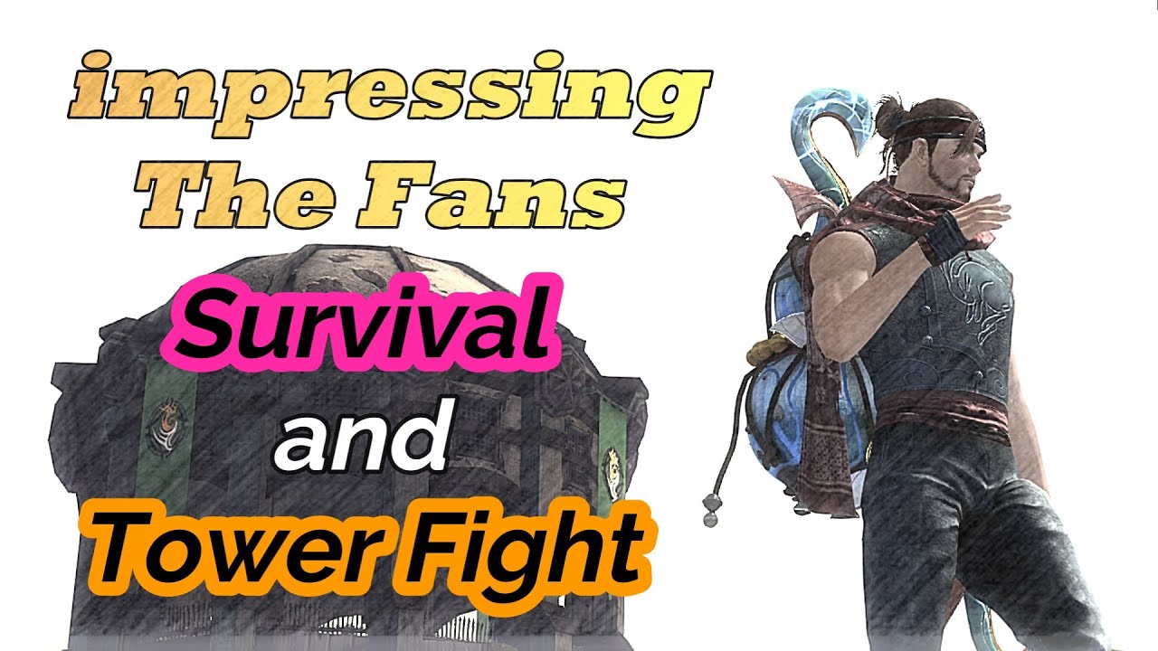 Tower Fight and Survivability Roaming With Fans - YouTube