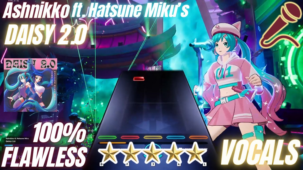 Fortnite Festival - Daisy 2.0 | Expert Vocals | 100% Flawless - YouTube