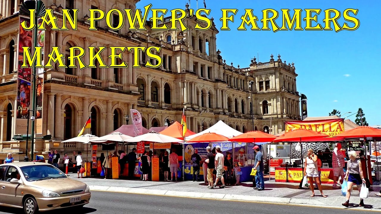 Jan Power's Farmers Markets - Brisbane - YouTube