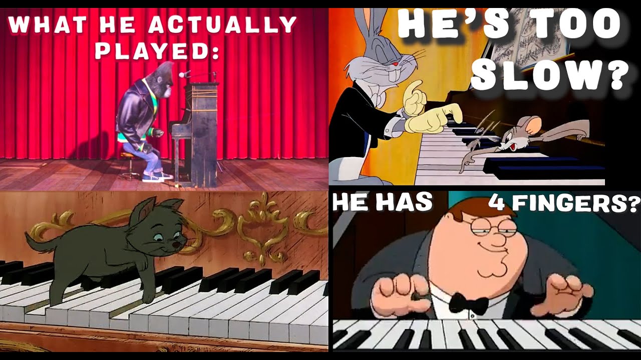 They Animated the Piano Correctly!? (Most Popular Compilation) - YouTube