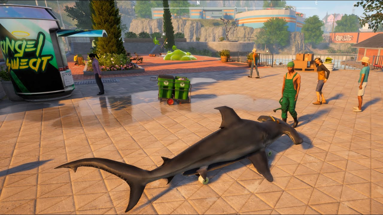 🦈😂 Hilarious Shark Antics in Goat Simulator 3! Funny Gameplay Unleashed ...