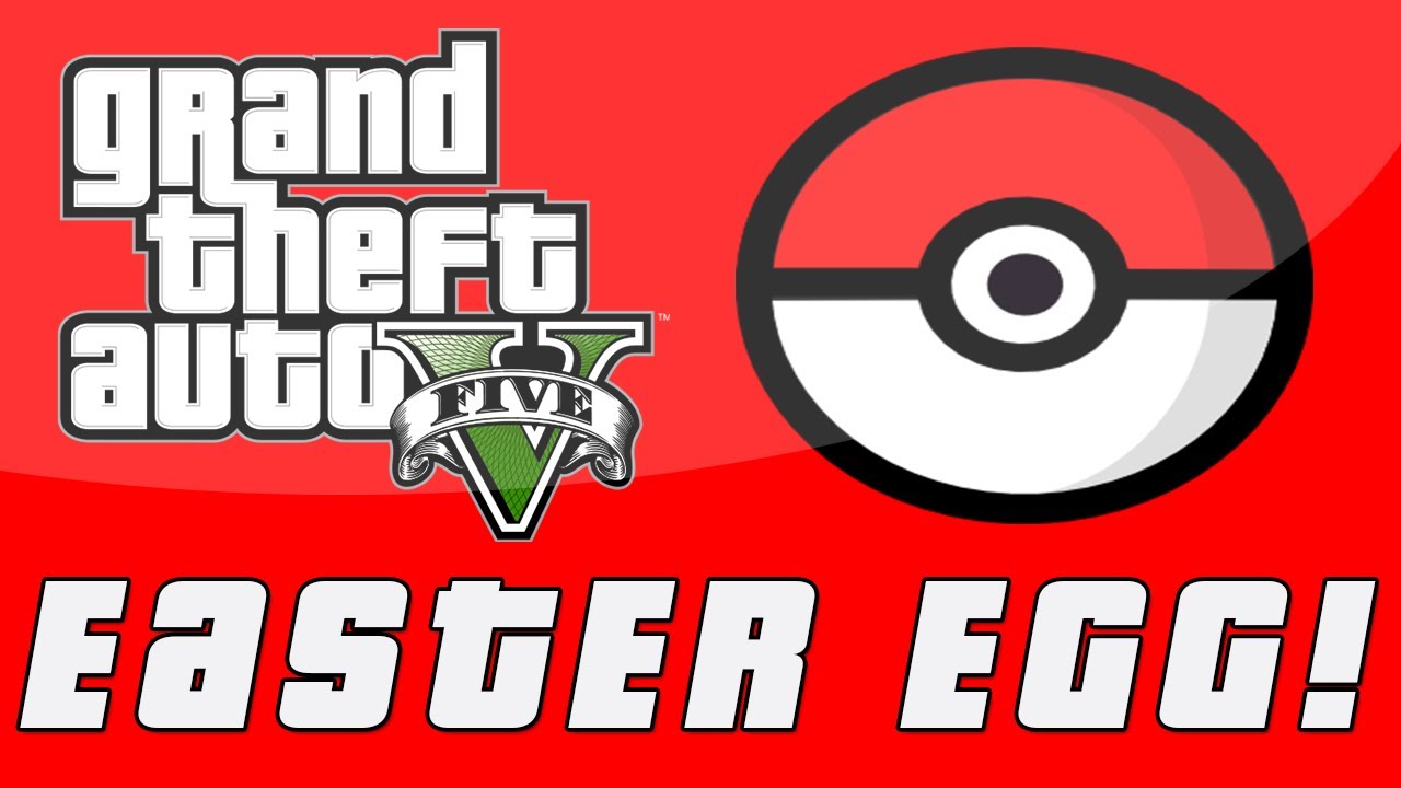 Grand Theft Auto 5 | Pokemon "Pokeball" Easter Egg! (GTA V) - YouTube