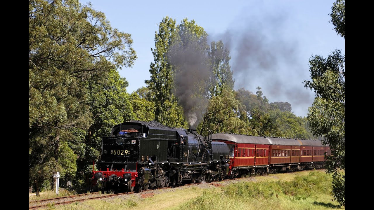 Garratt AD60 6029 at Thirlmere Festival of Steam - 5th March 2016, with ...