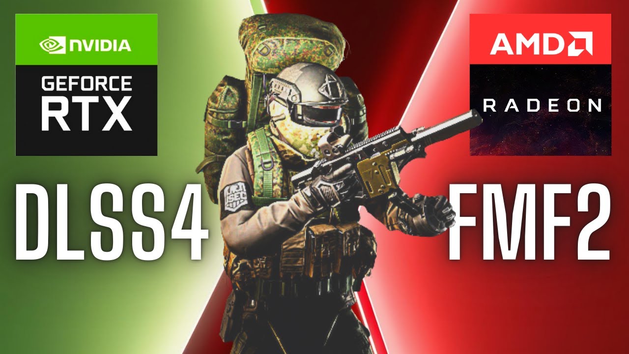 Dual GPU Meta? Nvidia DLSS4 + AMD FMF2 in Tarkov - YouTube