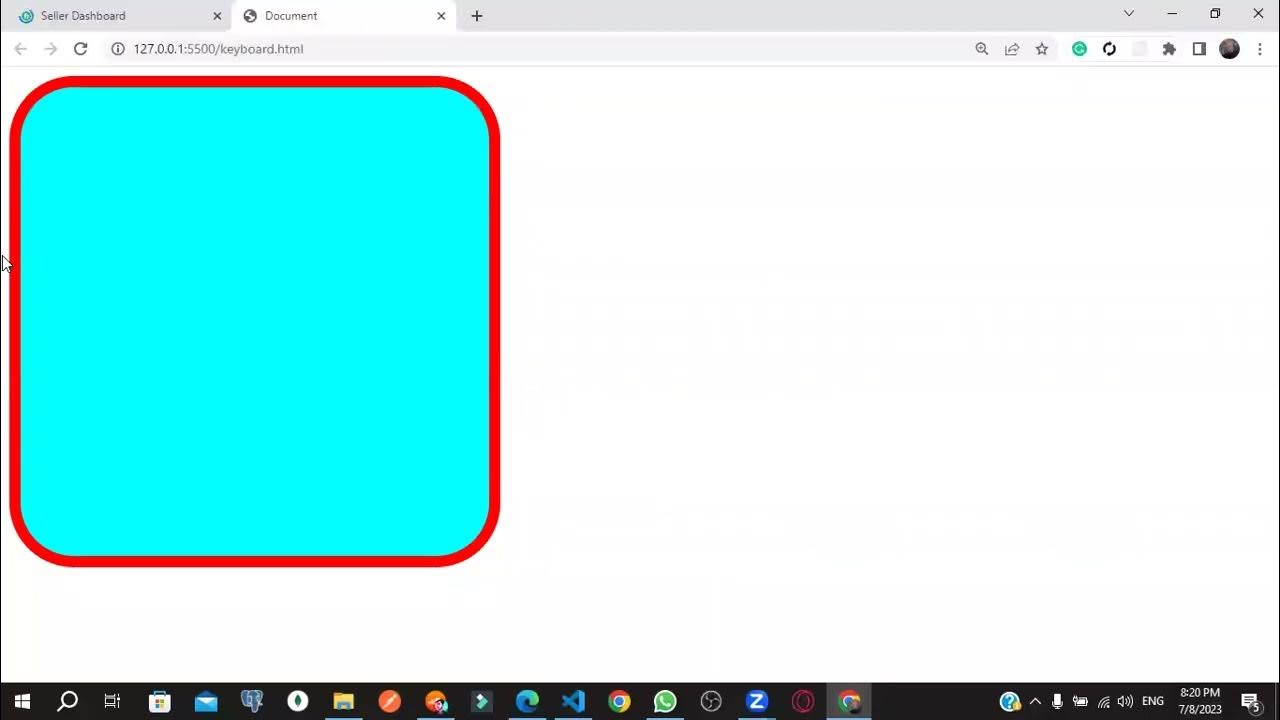 html css outline border radius color | web development - YouTube
