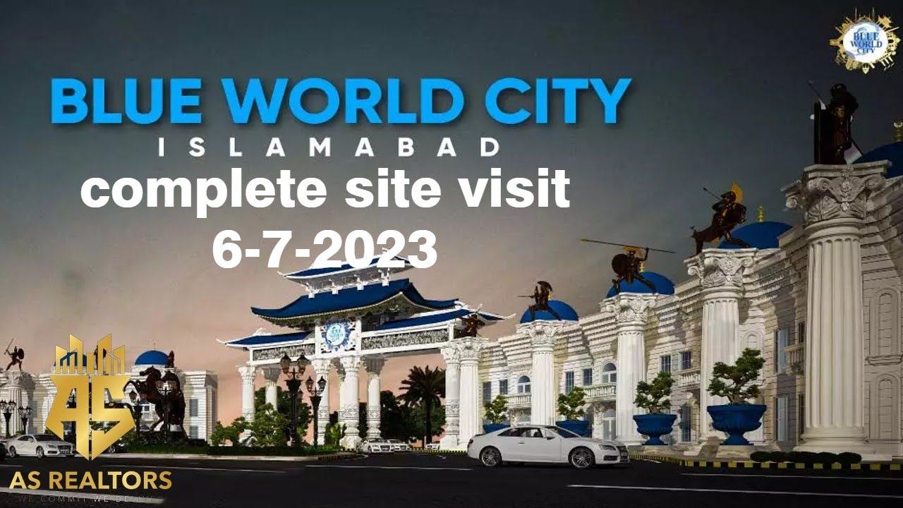 Blue world city site visit | blue world city development updates | bwc ...
