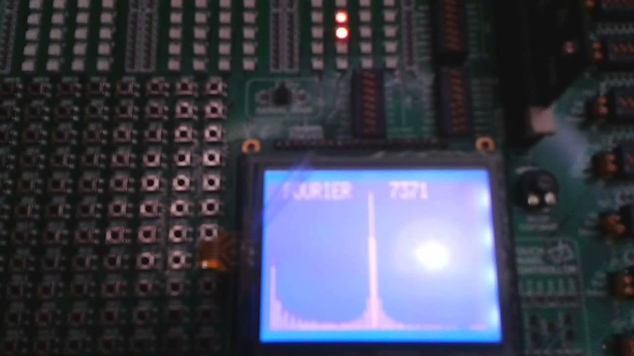 FFT DSPIC 33FJ - YouTube