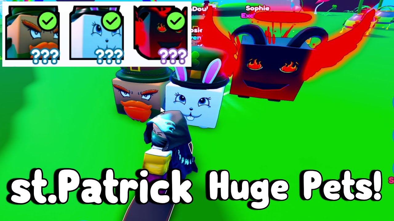 Got The St.Patrick Huge Pets In Pet Rift!!! - YouTube
