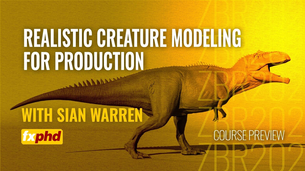 ZBR202: Realistic Creature Modeling for Production - YouTube