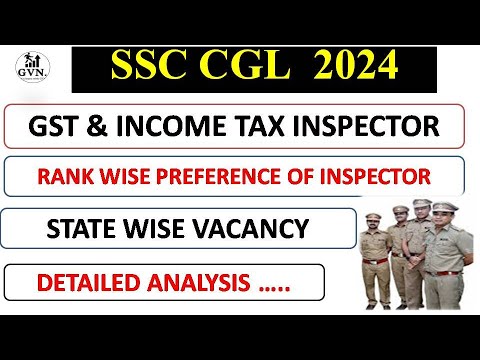 SSC CGL VACANC2024 / GST & ITI 4600 GRADE PAY / STATE WISE RANK ...