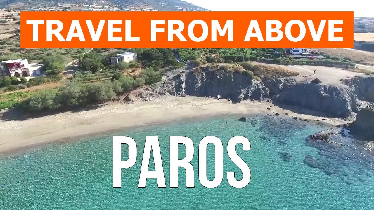 Paros from drone | Aerial footage video 4k | Greece, Paros Island from ...