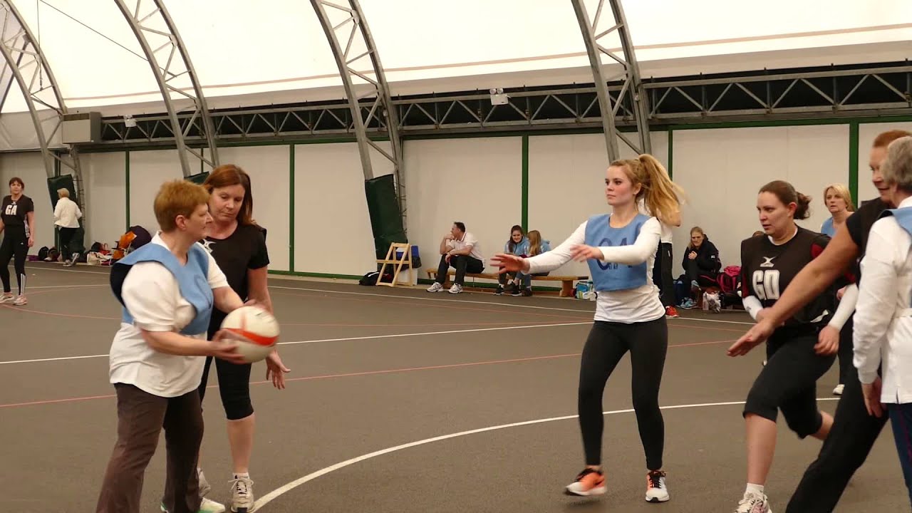 Walking Netball, round robin - YouTube