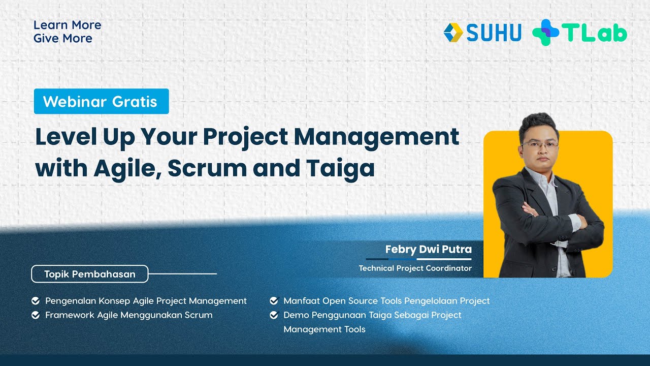 Webinar Level Up Your Project Management with Agile, Scrum and Taiga ...