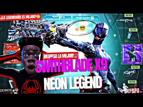 COMPRANDO Y MAXEANDO LA SWITHBLADE X9 NEON LEGEND! 😈 ¿VALE LA PENA EN ...