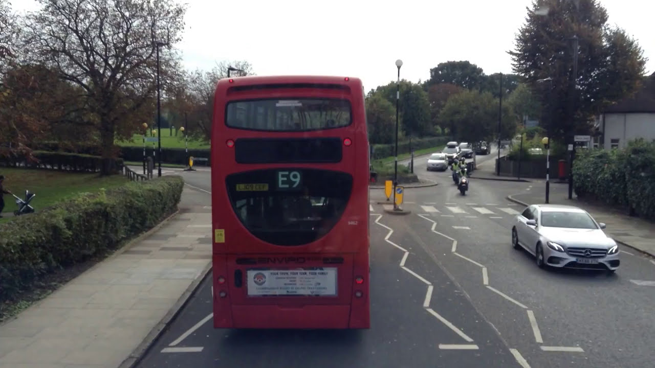 E2 Greenford Broadway to Pitshanger Library - YouTube