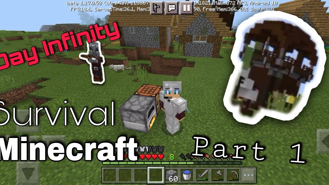 Minecraft Survival -Myanmar mobile Crafter 📱#minecraft#youtube - YouTube