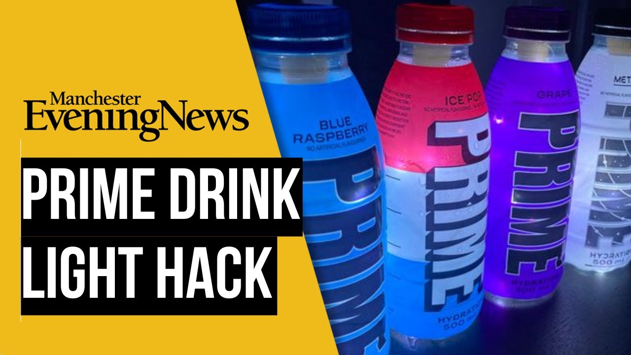 Mum turns Prime bottles into lights for son's bedroom and 'genius' idea ...