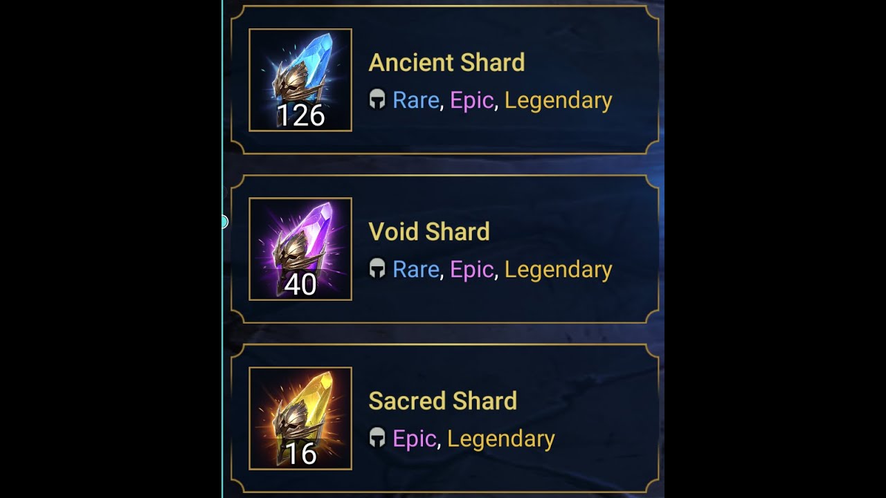 Raid Shadow Legends: Free To Play Viewer Shard Pull Part 1 - YouTube