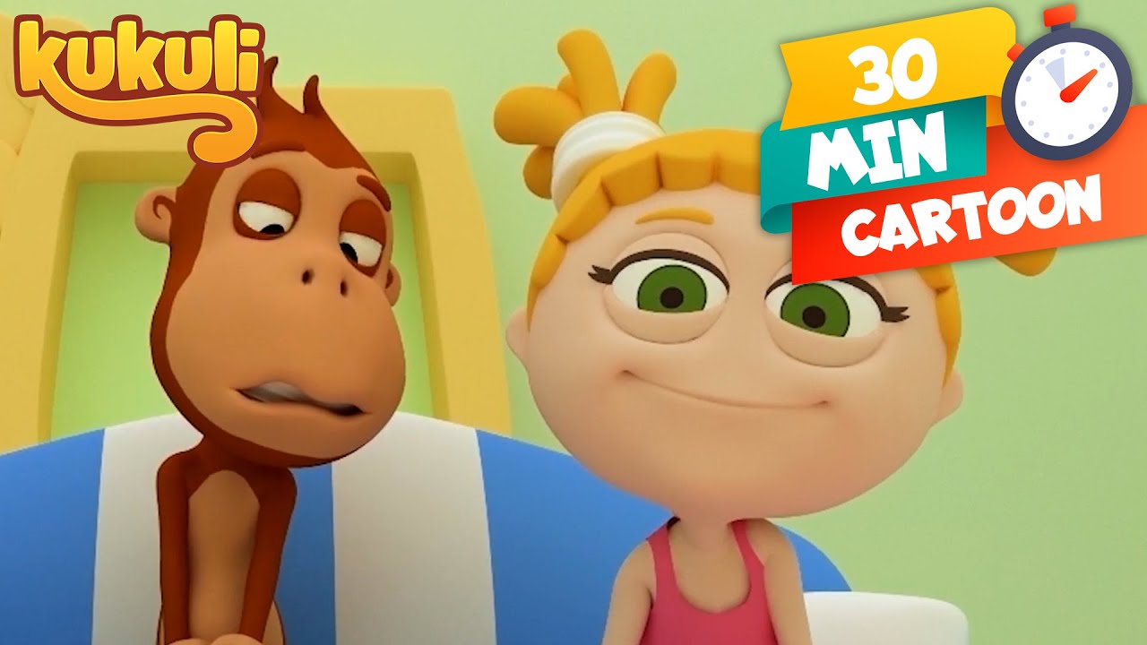 30 Minutes of Kukuli - 6 🙈 #cartoon #funny #animation - YouTube
