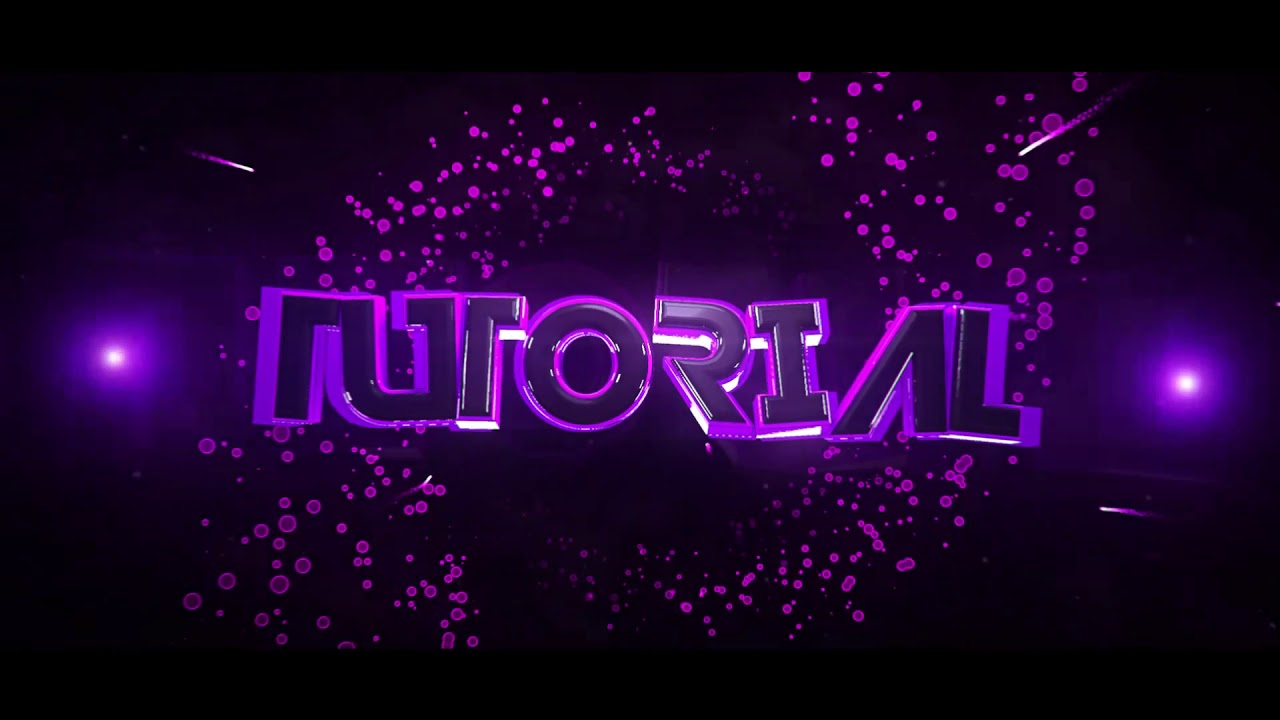 INTRO 3D TUTORIAL (Tutorial in Desc) - YouTube