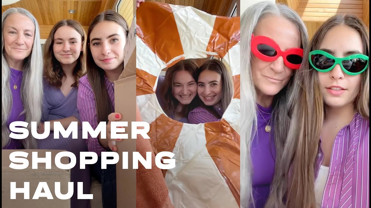 Summer Unboxing! ☀️ Pool Floaties, Sunglasses, Shoes - YouTube