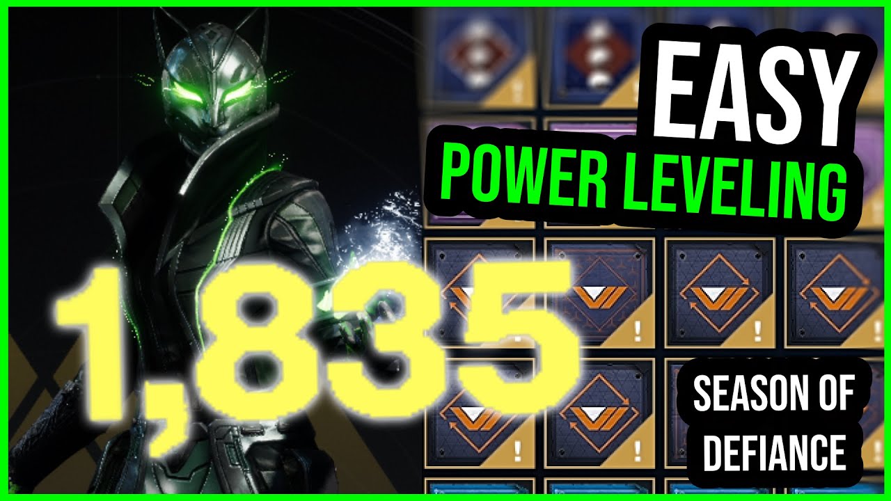 FAST POWER LEVELING GUIDE Destiny 2 Season of Defiance (bungo give ...